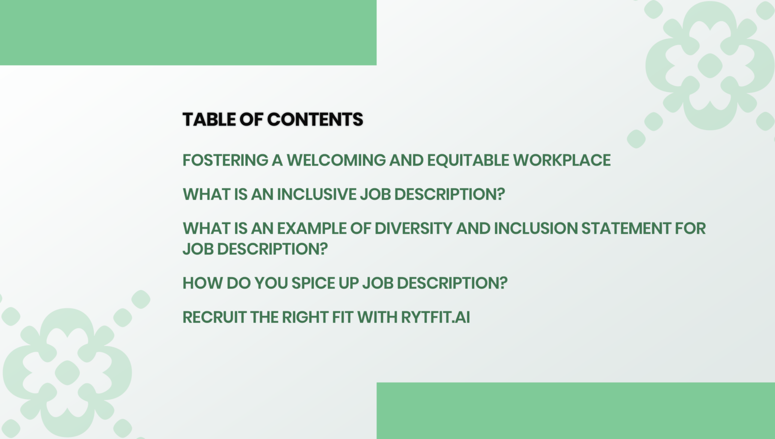Diversity in Words: Tips for Crafting Inclusive Job Descriptions