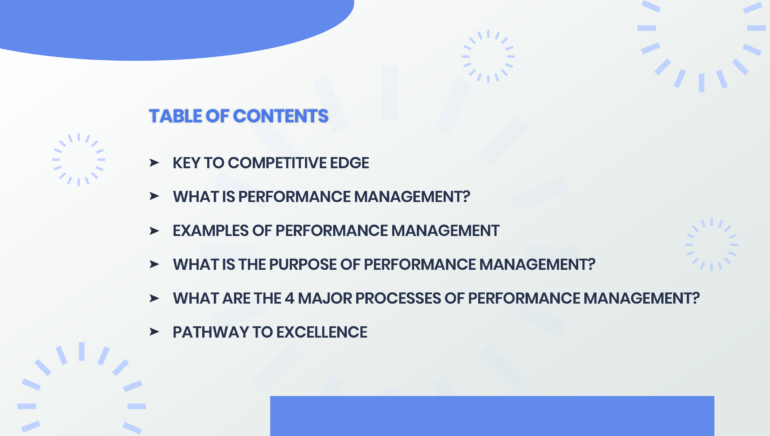 What Is Performance Management? Concepts and Definitions
